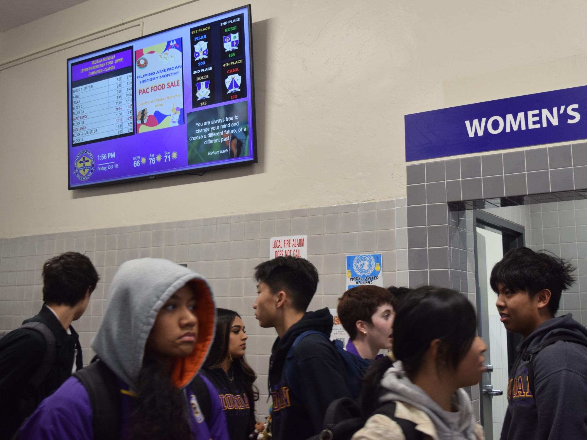 New bell schedule debuts – The Crusader